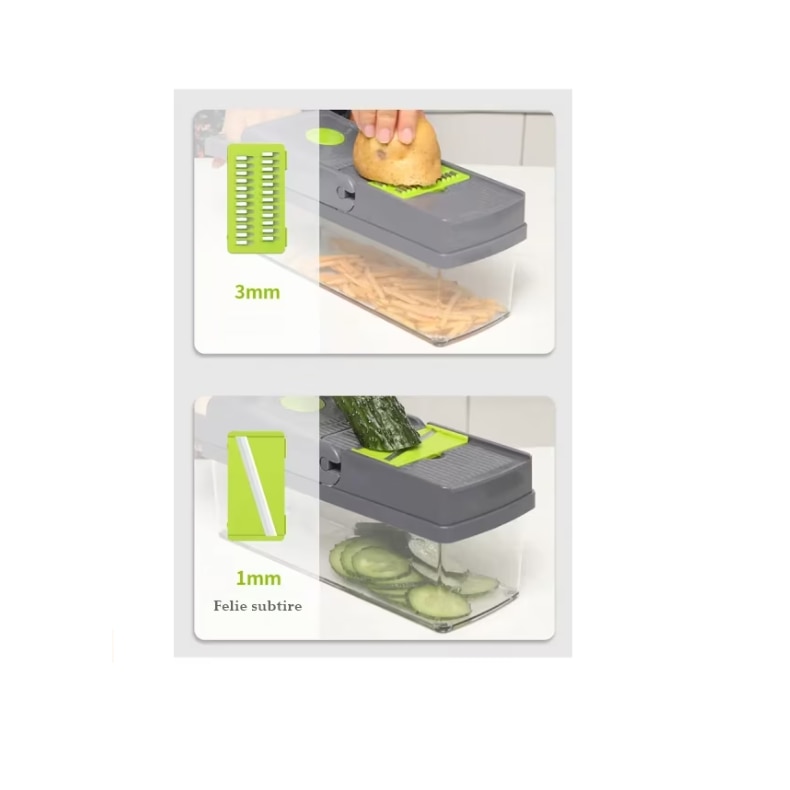 Feliator legume Stuffix®, multifunctional, 14 in 1 set, taieturi ...