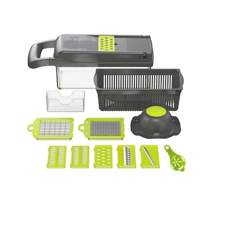 Feliator legume Stuffix®, multifunctional, 14 in 1 set, taieturi ...