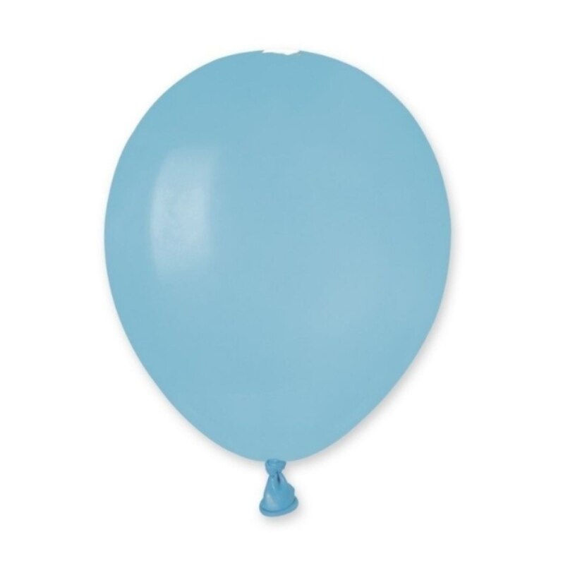 Balon Latex Jumbo 48 cm, Baby Blue 72, Gemar G150.72, set 5 buc - eMAG.ro