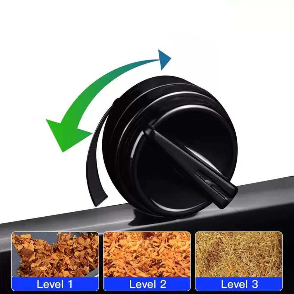 Aparat Electric de Facut Tigari Teno®, 3 niveluri de maruntire ...