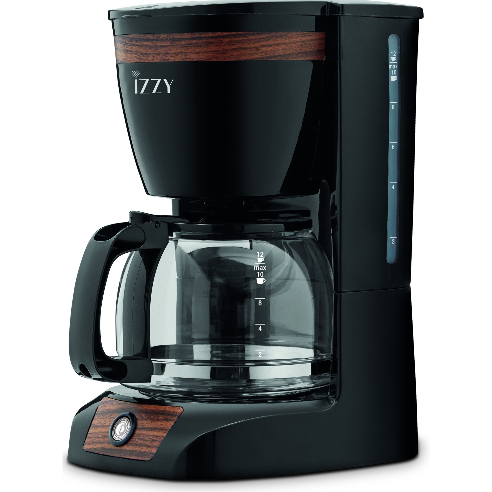 Filtru de cafea Wooden, Izzy, tehnologie aroma control, 1.5 L, 950 W ...