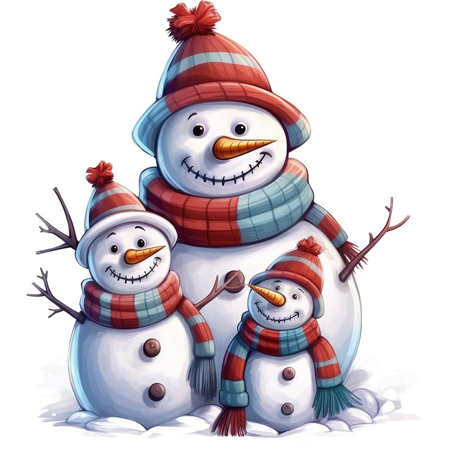 Dekoratív matrica, Hóember, Fehér, 1367STK-7 - eMAG.hu