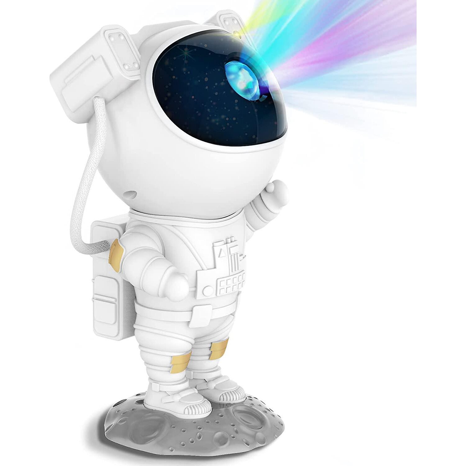 Proiector de stele in forma de astronaut pe luna, Zola®, LED, cap ...
