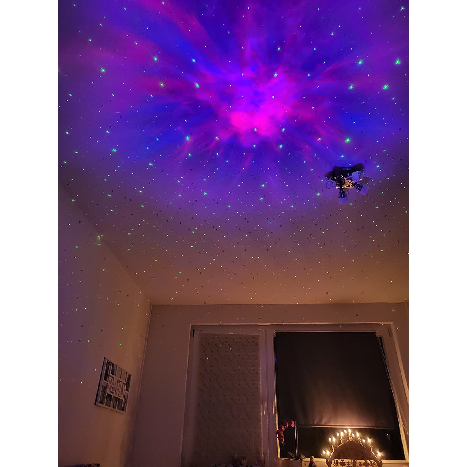 Proiector de stele in forma de astronaut pe luna, Zola®, LED, cap ...
