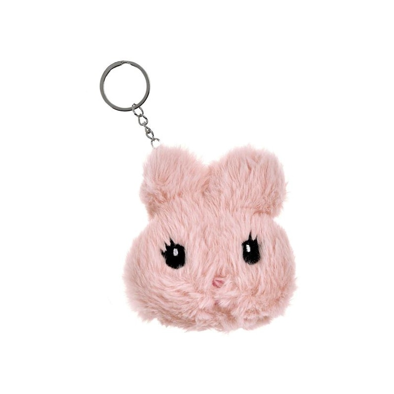 Breloc Iepuras Plus, Roz, 10.5 cm, ATU-088980 - eMAG.ro