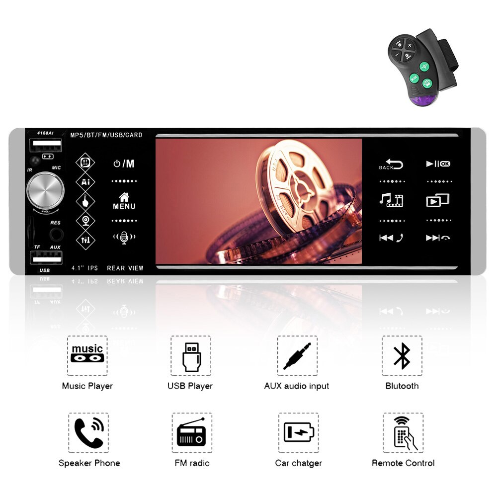 MultiPlayer Mp5 Auto System WINCE - CPU i7 Bluetooth 2x Usb Ecran 4 ...