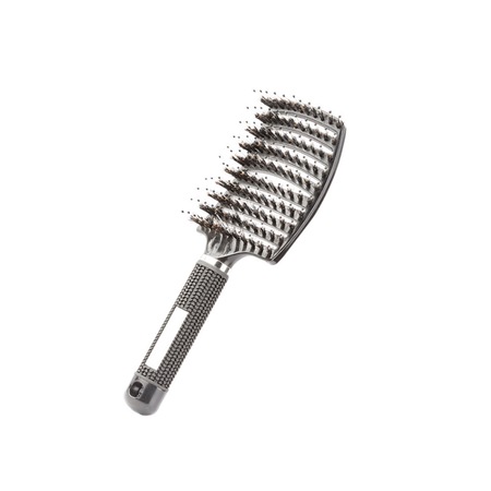 Perie de par, Perii naturali de mistret, pentru parul ondulat umed si ...