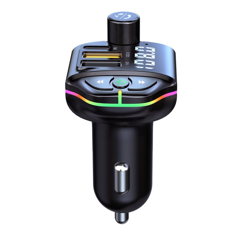 Modulator FM auto Bluetooth 5.0, sundiguer, cu functie de incarcator ...