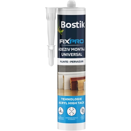 Adeziv montaj universal Bostik Fixpro, plinte/pervazuri, 280 ml - eMAG.ro
