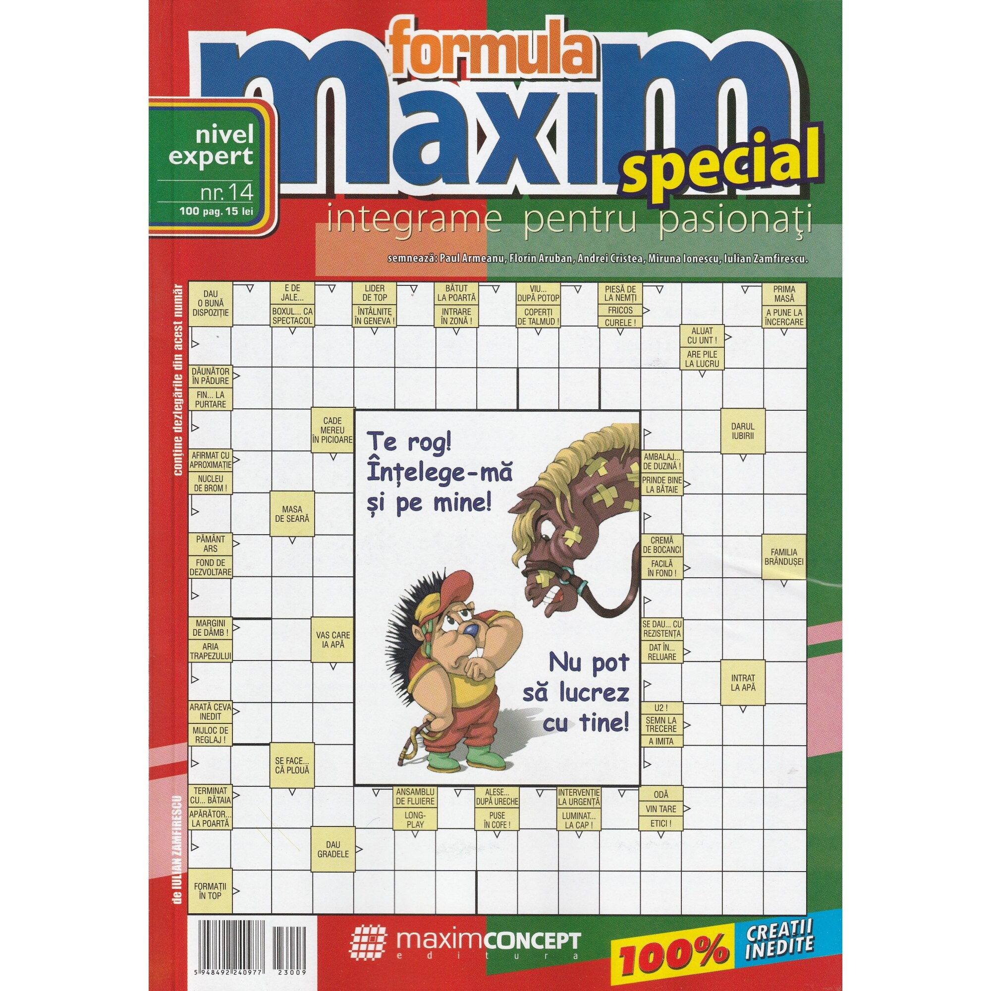 Integrame formula Maxim special 14 - nivel expert - eMAG.ro
