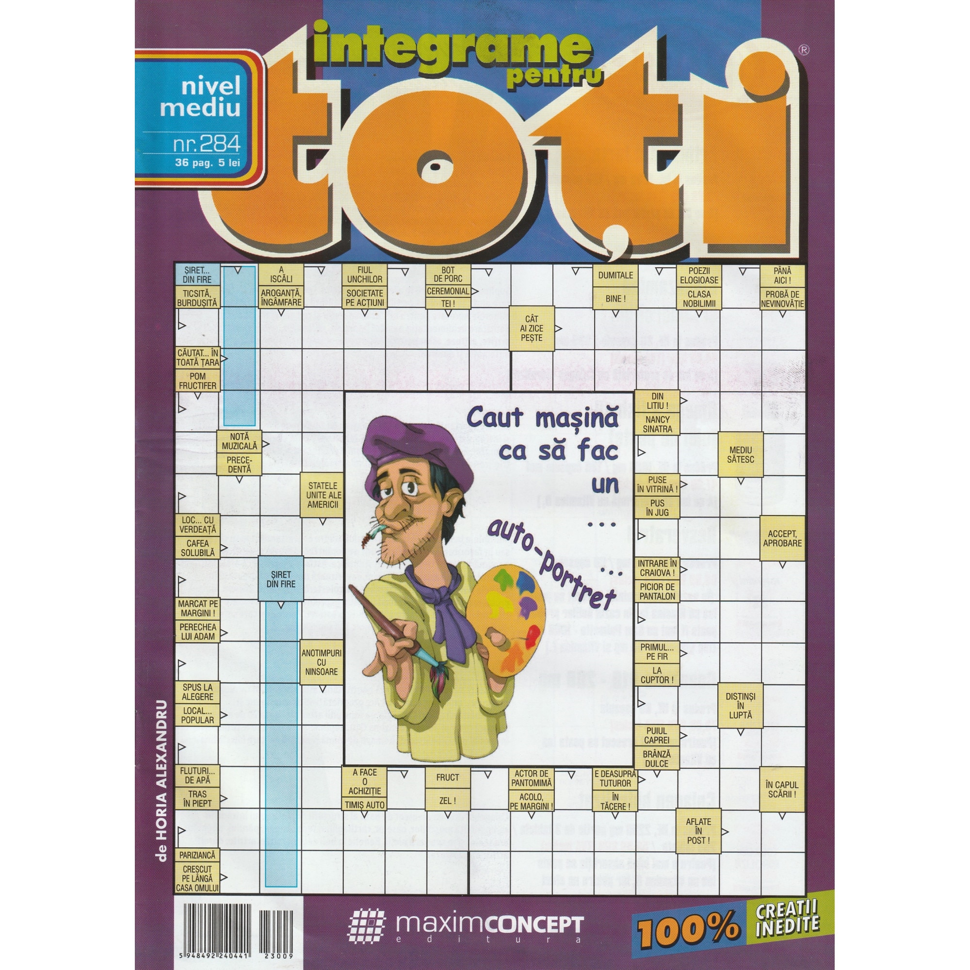 Integrame pentru toti 284 - nivel mediu, editura Maxim - eMAG.ro