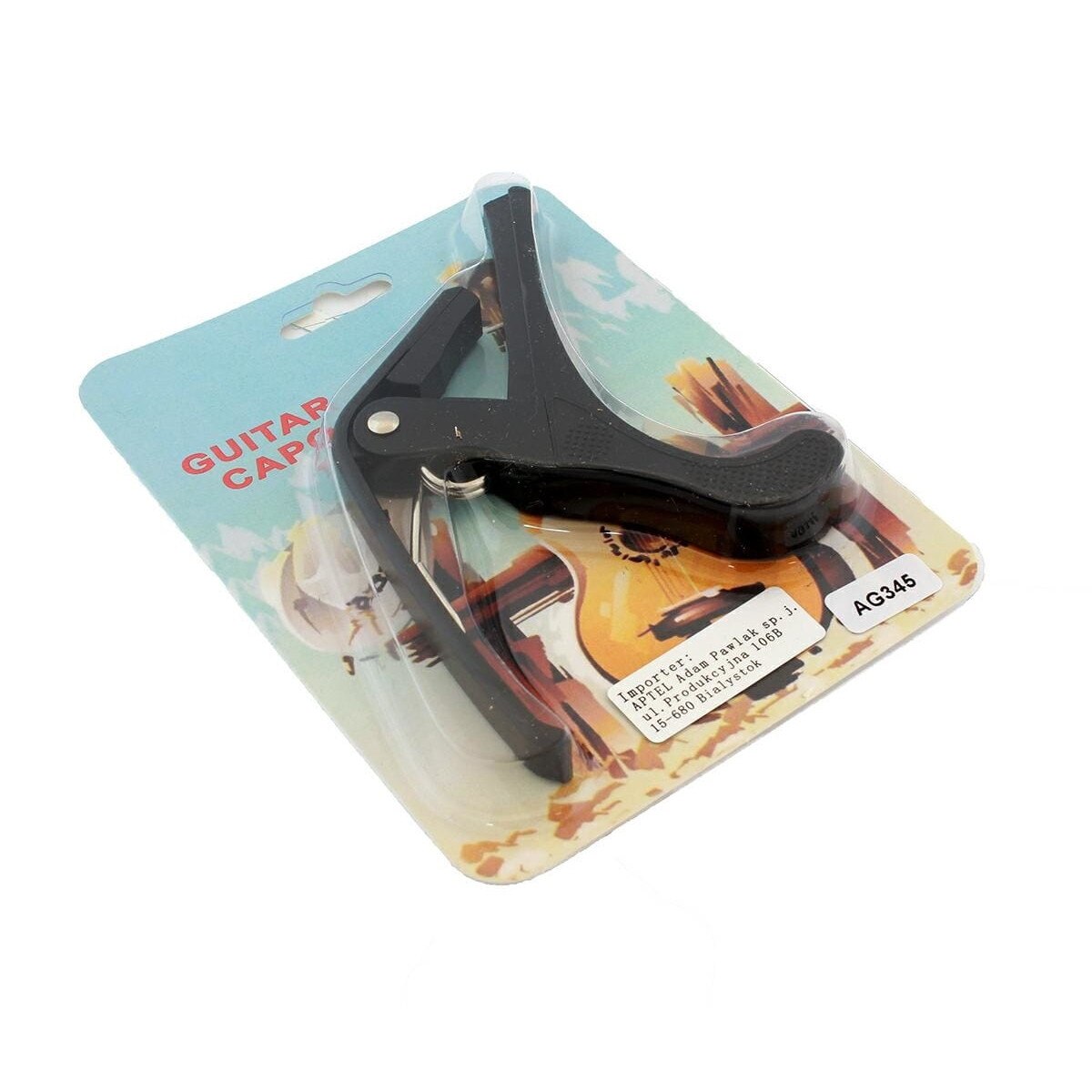 Capo pentru chitare acustice/electrice din aluminiu, 8.5 cm - eMAG.ro