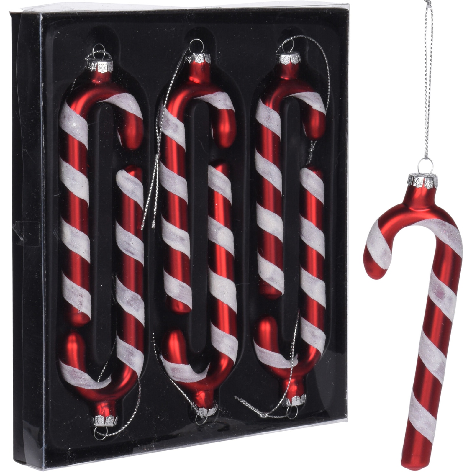 Decoratiune brad, tip acadea, 12 cm, sticla - eMAG.ro