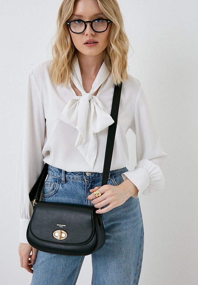 Чанта през рамо David Jones B-CM6710 15 Tan - eMAG.bg