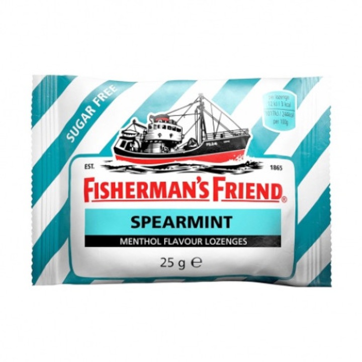 Bomboane fara zahar, Fisherman's Friend, Menta, 25g - eMAG.ro