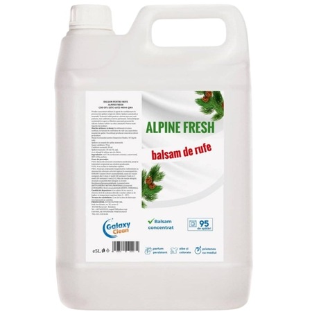 Balsam de rufe concentrat, persistent si parfumat, Alpine Fresh, 95 de ...