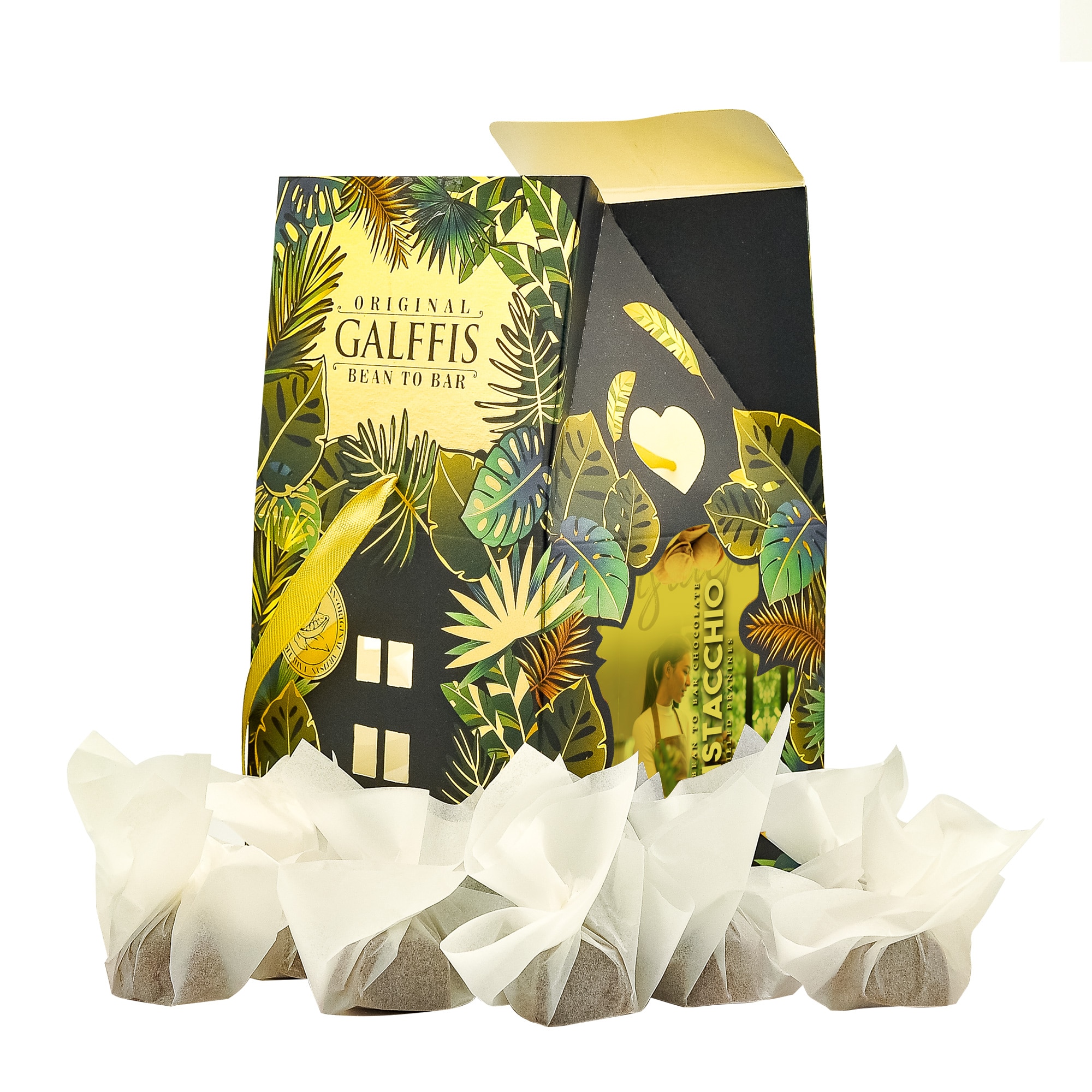 Ciocolata GALFFIS cu crema de fistic casuta 200g - eMAG.ro