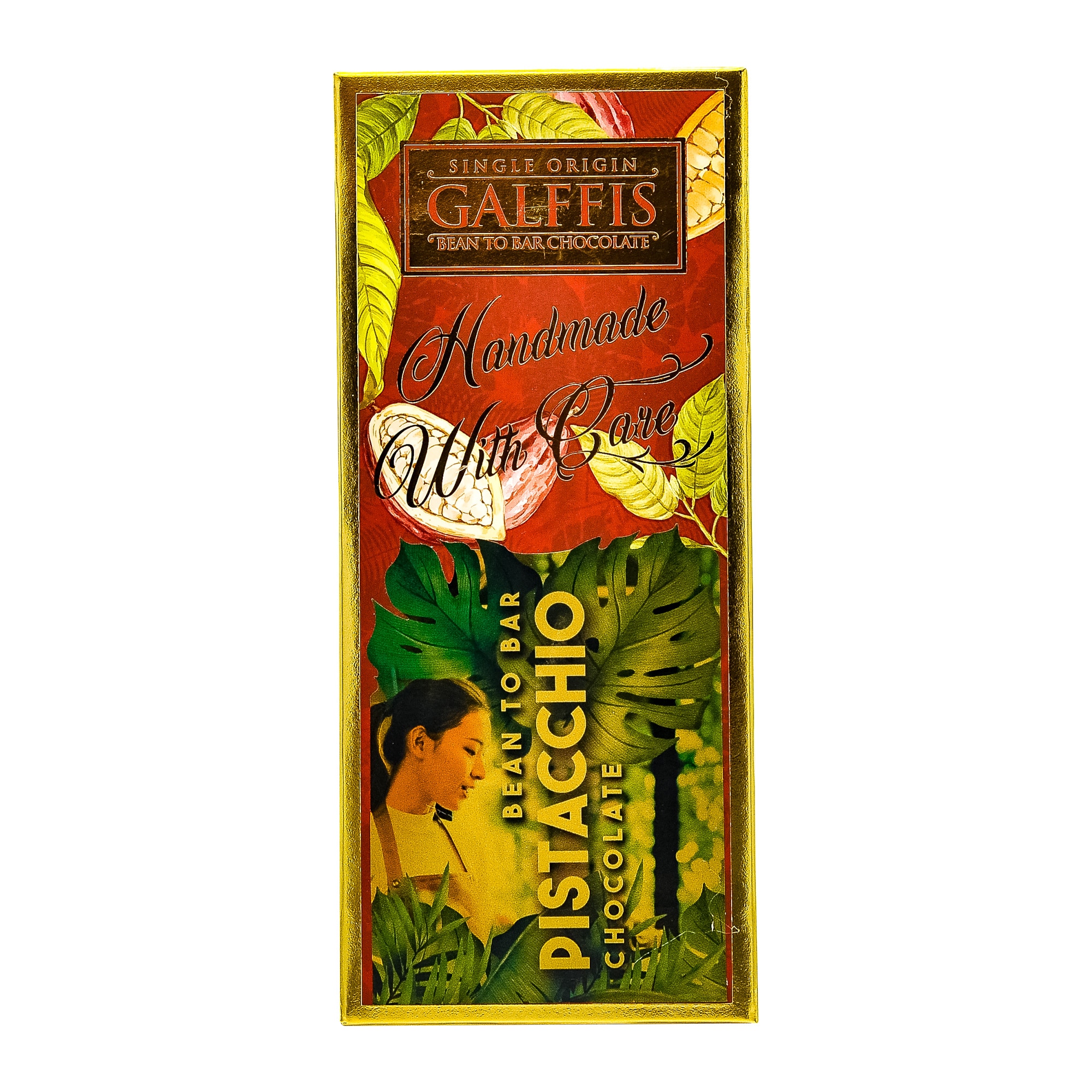 Ciocolata GALFFIS lapte cu crema de fistic 100g - eMAG.ro