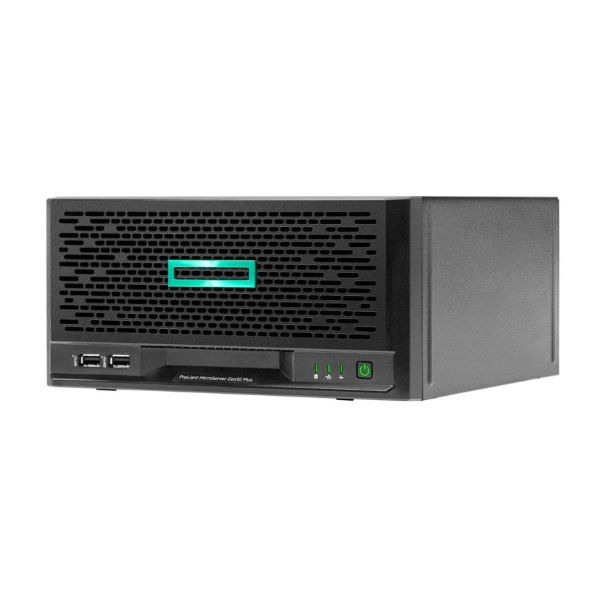 Server HPE ProLiant MicroServer Gen10 Plus v2, MicroTower, Intel Xeon E-2314 4 C / 4 T, 2.8 GHz ...