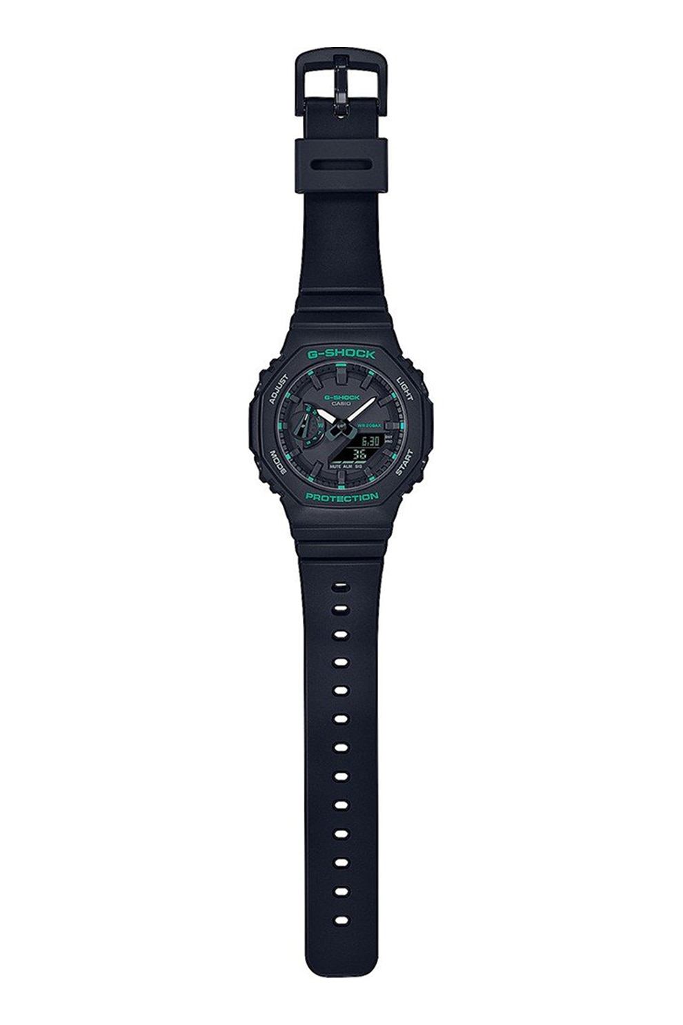 Casio, Часовник G-Shock с каишка от смола, Черен - eMAG.bg