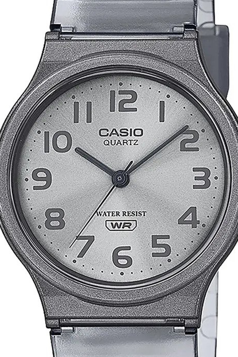 Casio, Ceas analog rotund, Transparent - eMAG.ro