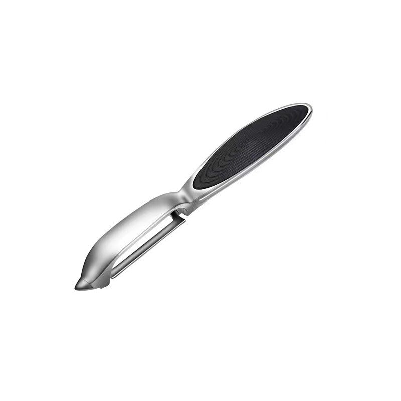 Curatator de legume, Zinc, 16 x 1.5 cm, Gri/ Negru - eMAG.ro