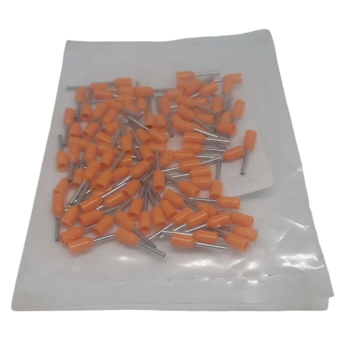 Set 100 pini terminali izolati 0.5 mm² galbeni ferule cupru 14mm - eMAG.ro