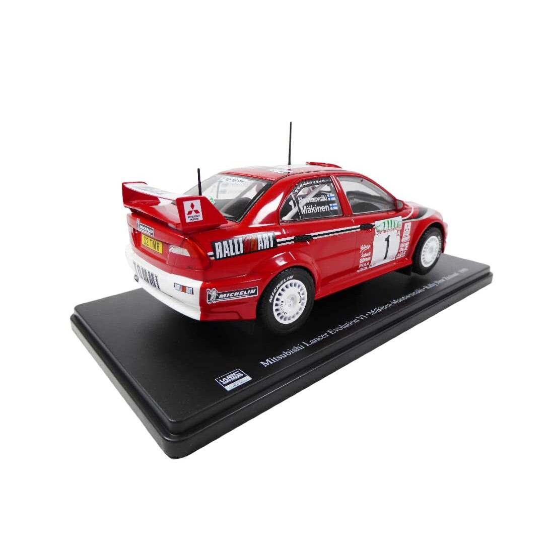 Macheta Mitsubishi Lancer Evolution VI Rally New Zealand 1999 - 1/24 ...