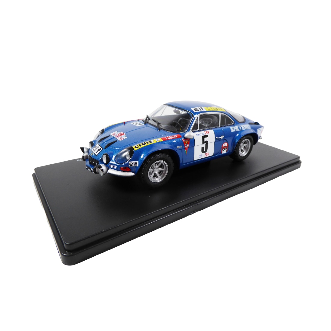 Macheta Alpine A110 1800 Therier Jaubert Rally de Portugal 1973 - 1/24 ...