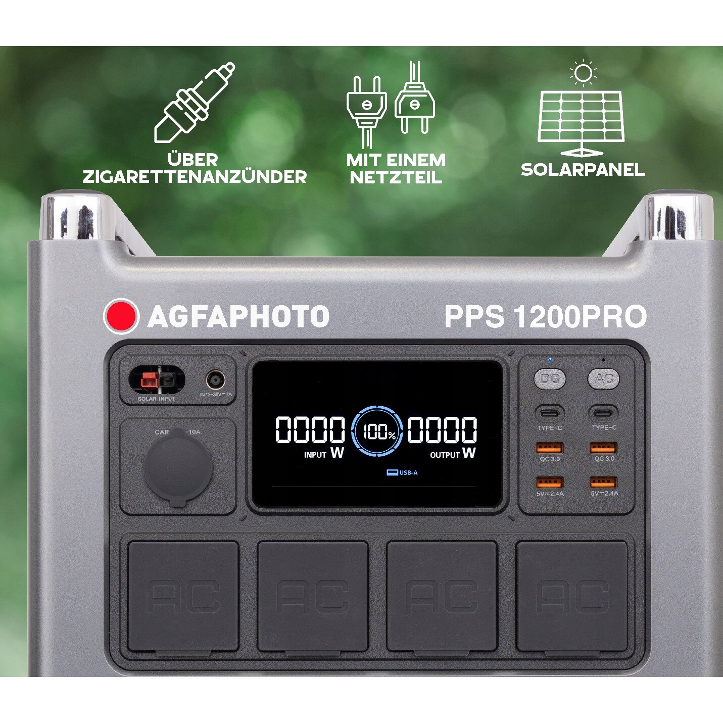 Power Bank portabil AGFA AGFAPHOTO 2000W / 1158Wh / 1200PRO - eMAG.ro