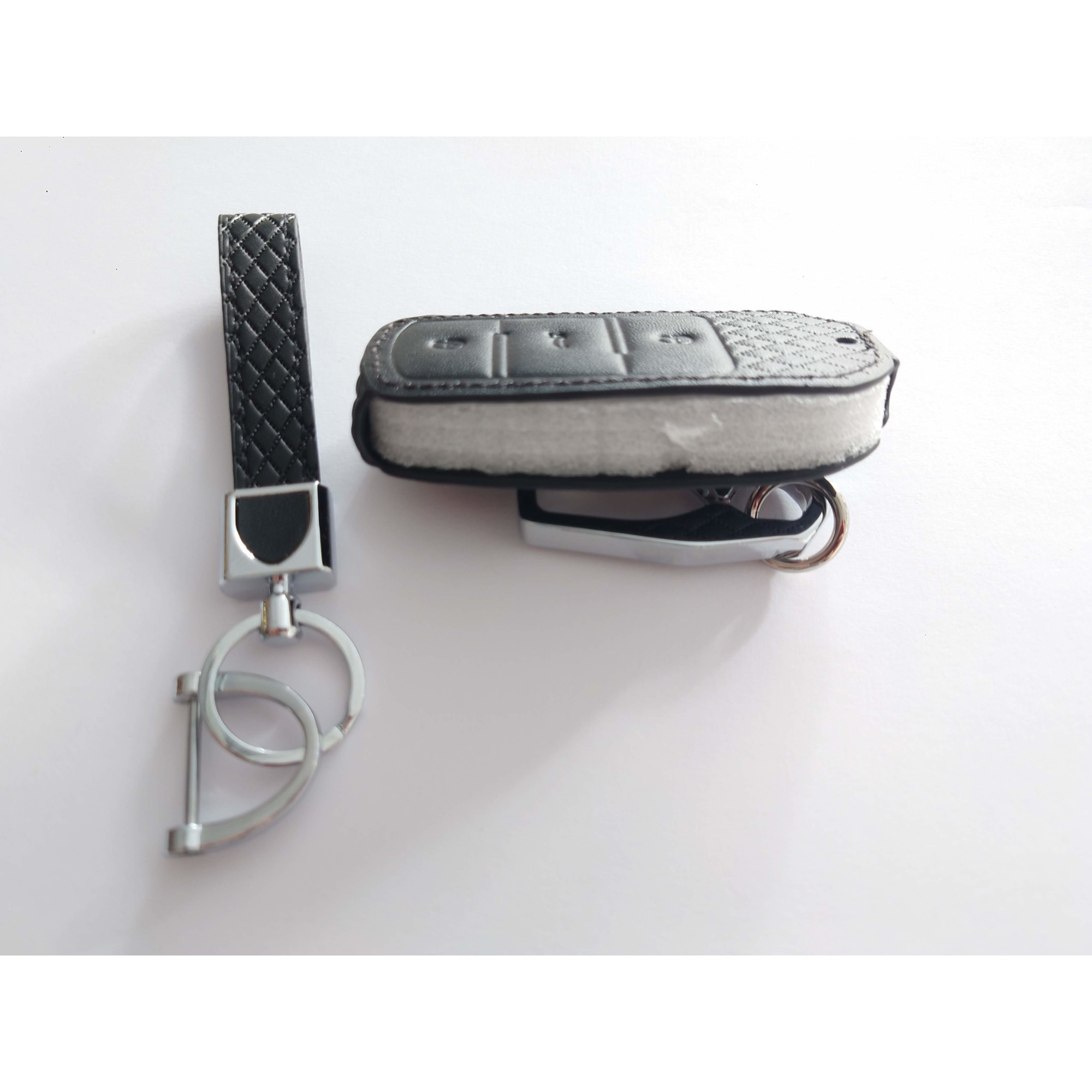 Husa piele cheie VW Passat B6 Passat B7 Passat CC negru - eMAG.ro