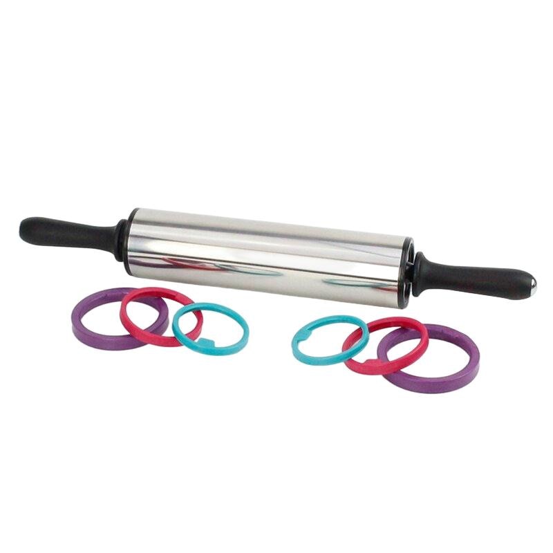 Sucitor, Sugar Love, Inox, 6 inele cu 3 dimensiuni, 45 cm, Argintiu ...