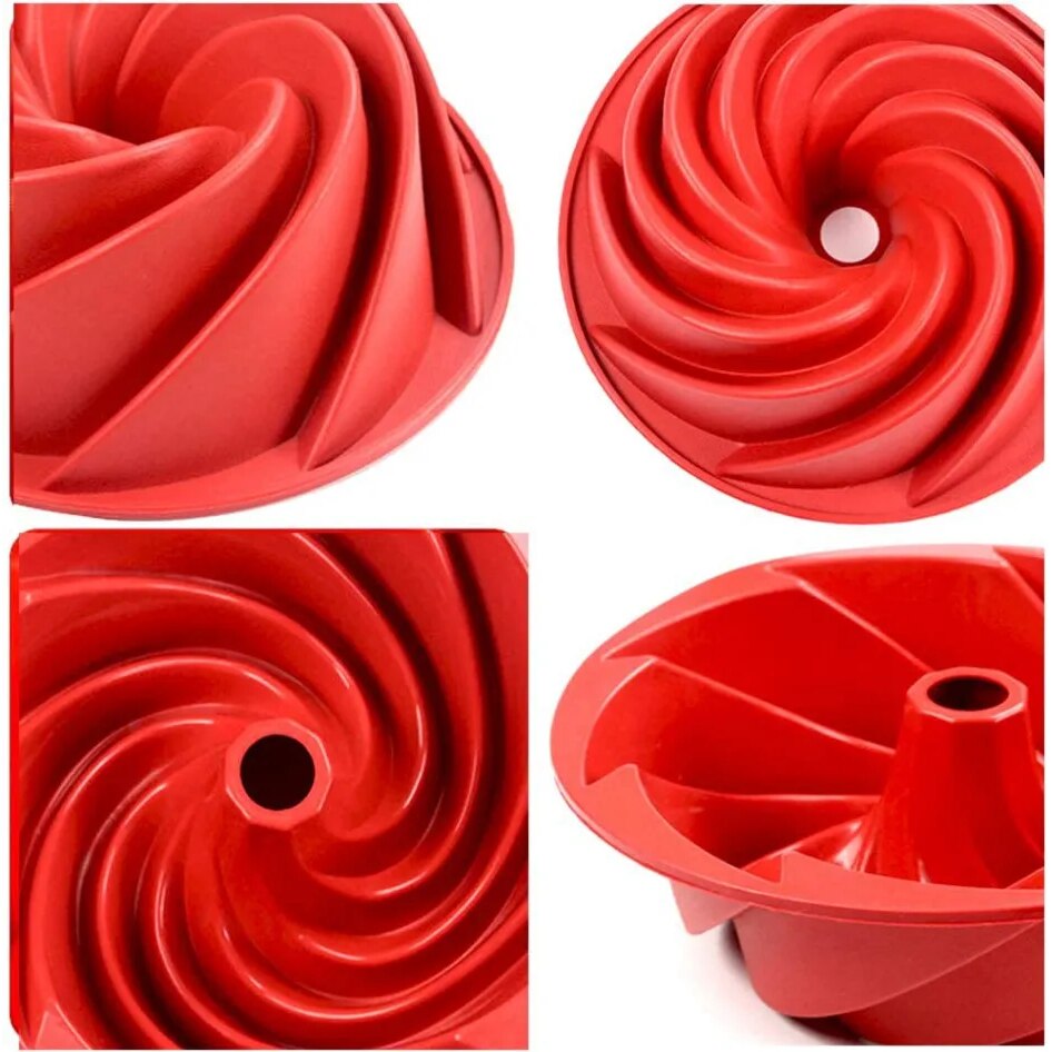 Forma pentru prajituri, Sugar Love, Silicon, Spirala, 24,5 x 8,5 cm ...