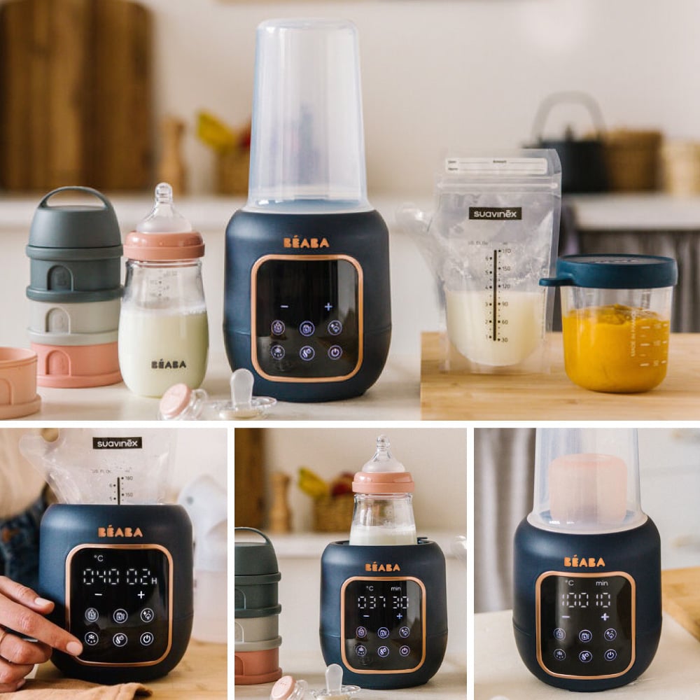 Incalzitor Beaba Multi Milk Night Blue - eMAG.ro