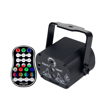 Laser de Lumini Disco, MMASEL, Cu Proiector de Lumini Disco, 80 De Moduri Luminoase, Cu ...