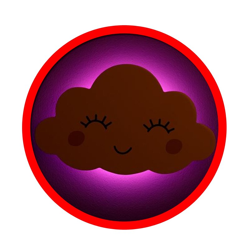 Lampa decorativa de perete, Iluminata LED, 22x16.5 cm, ATU-080778 - eMAG.ro