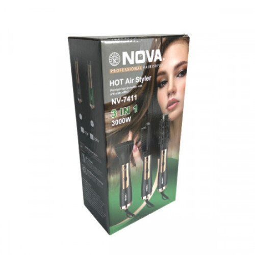 Uscator de par profesional Nova 3in1, putere 3000W – NV-7411 - eMAG.ro