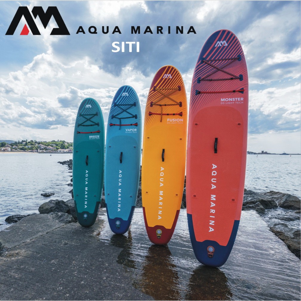 Set Placa cu vasle, AQUA MARINA, Pentru Canoe-Caiac, Gonflabila ...