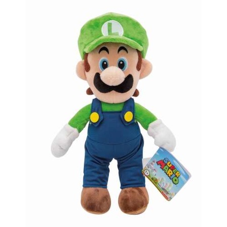 Simba - Super Mario plüss figura - Luigi 30 cm - eMAG.hu