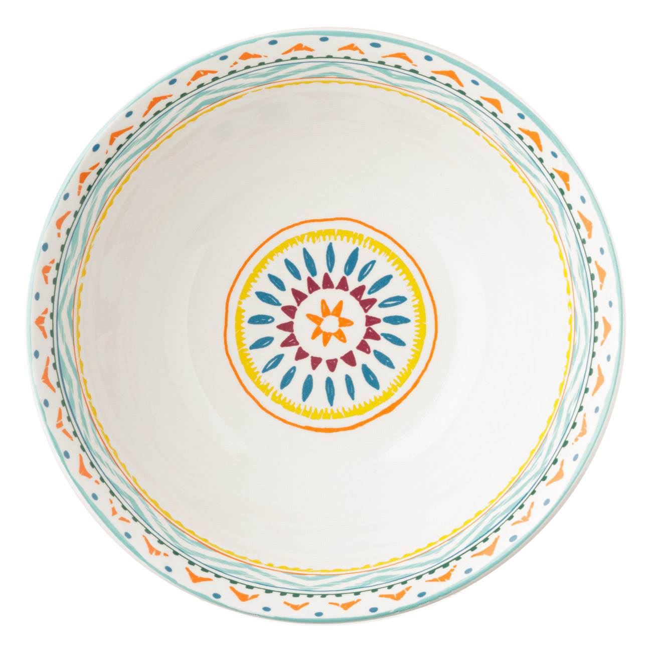 Set boluri, 12 piese, 1L, Portelan, Alb model - eMAG.ro