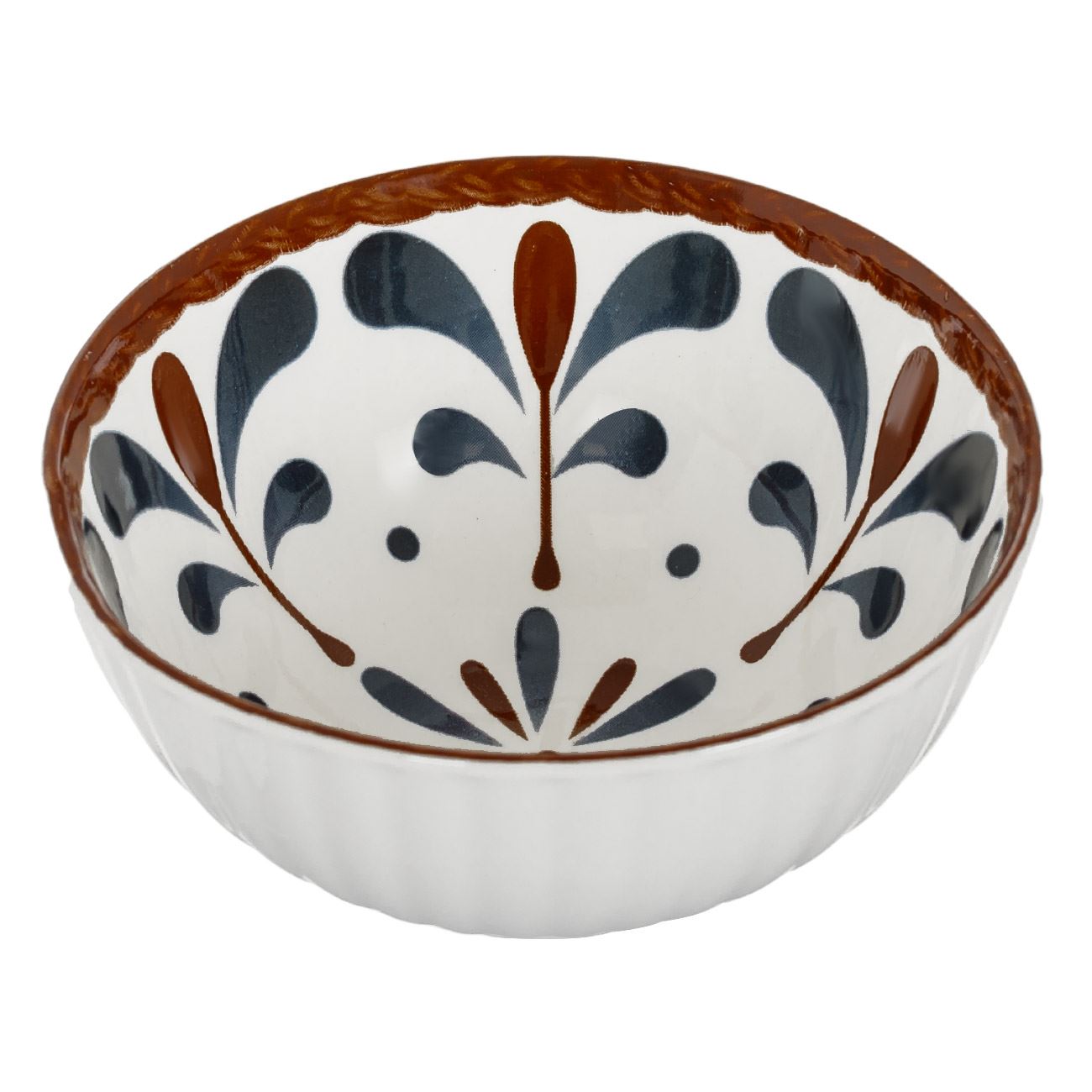 Set boluri, 6 piese, 250 ml, Portelan, Alb - eMAG.ro