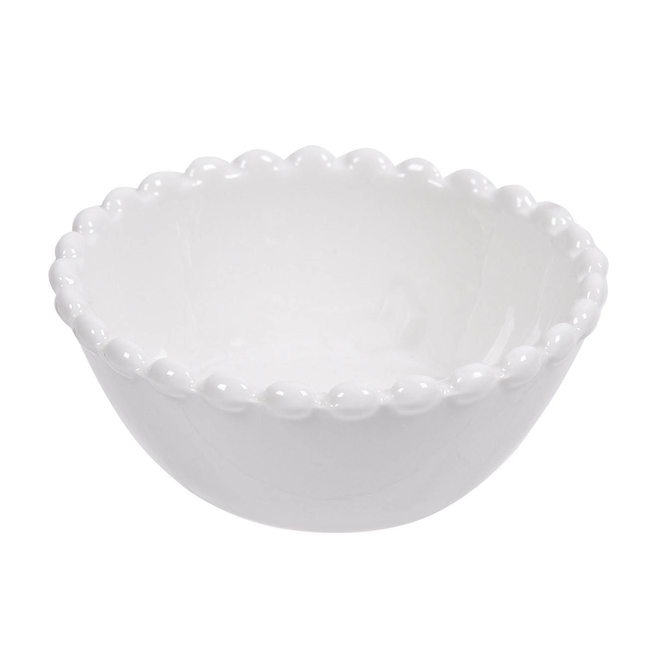 Set boluri, 6 piese, 150 ml, Portelan, Alb - eMAG.ro