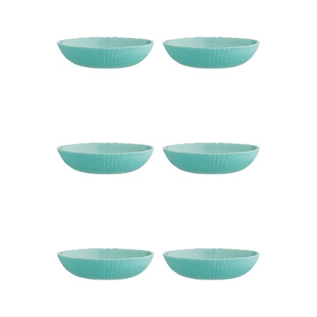 Set boluri, 6 piese, 350 ml, Opal, Turcoaz - eMAG.ro