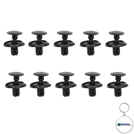 Set 10 buc. pin fixare tapiterie pentru TOYOTA/SUZUKI 7X10.3MM si ...