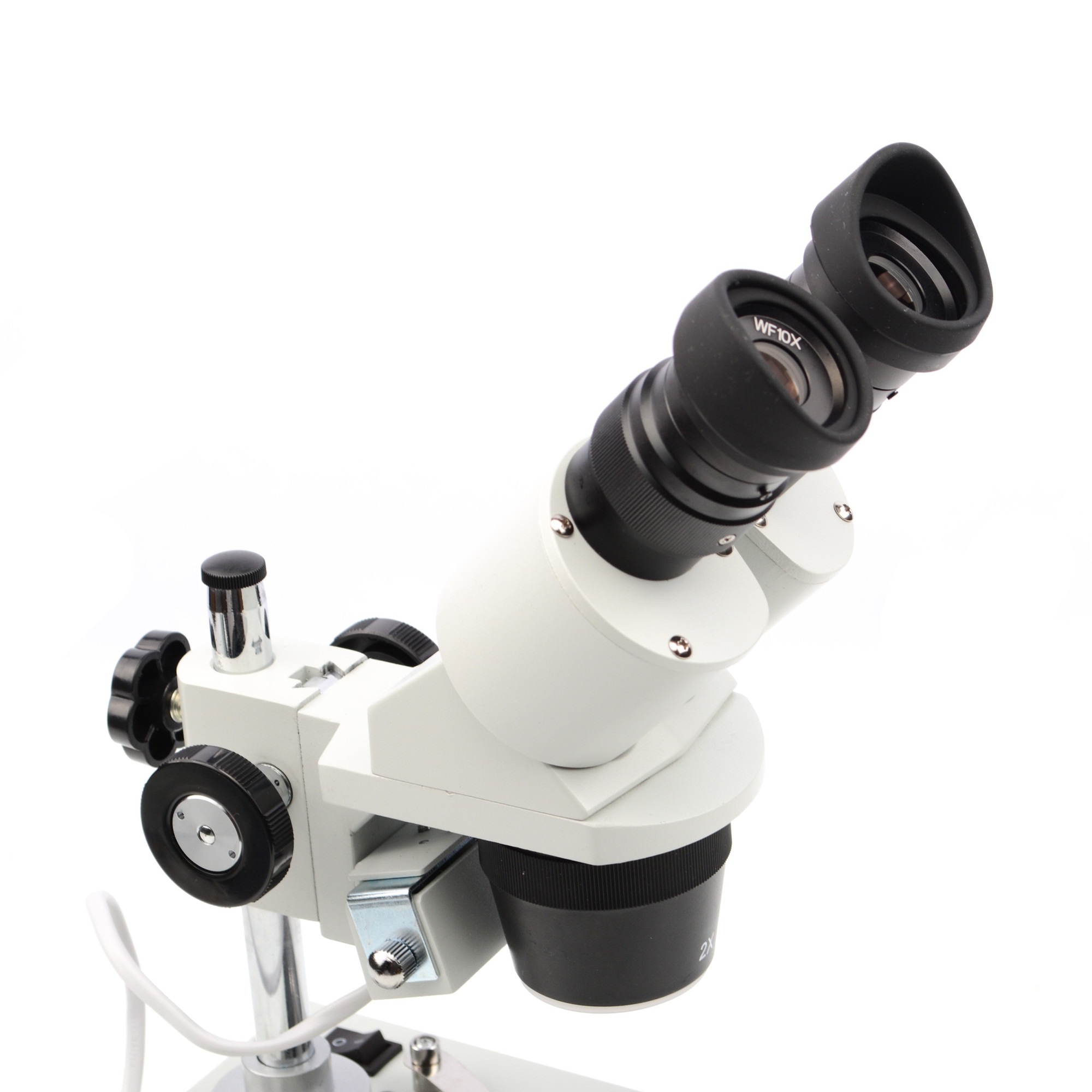 Microscop stereoscopic binocular cu iluminare de jos, Rosfix Mars S ...