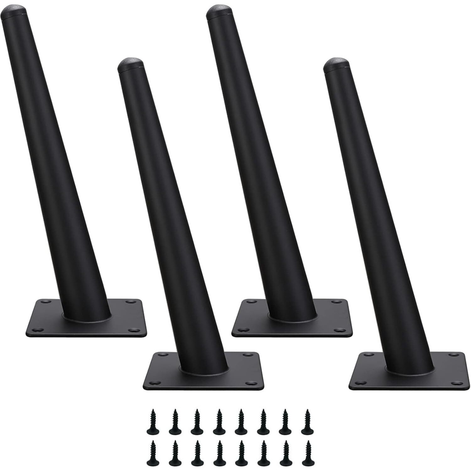 Picioare mobilier, 4 buc, 20 cm, metal - eMAG.ro