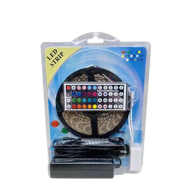 Kit complet Banda Led RGB cu telecomanda, 54 leduri 5050, 12v, 60w ...