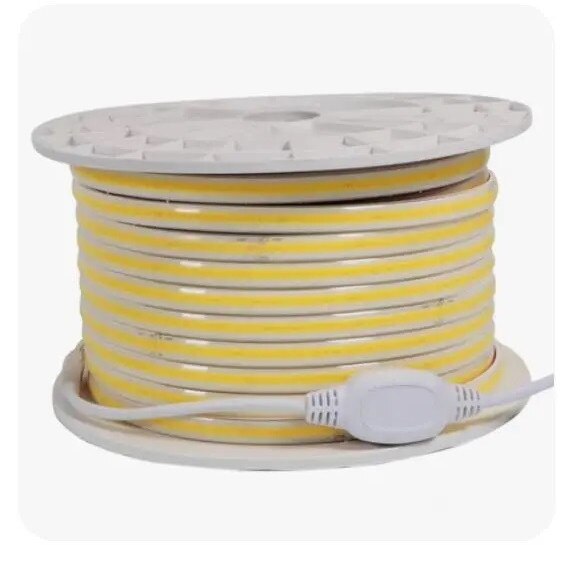 Banda Led 220v COB lumina rece IP65 6500k silicon NeonFlex - eMAG.ro