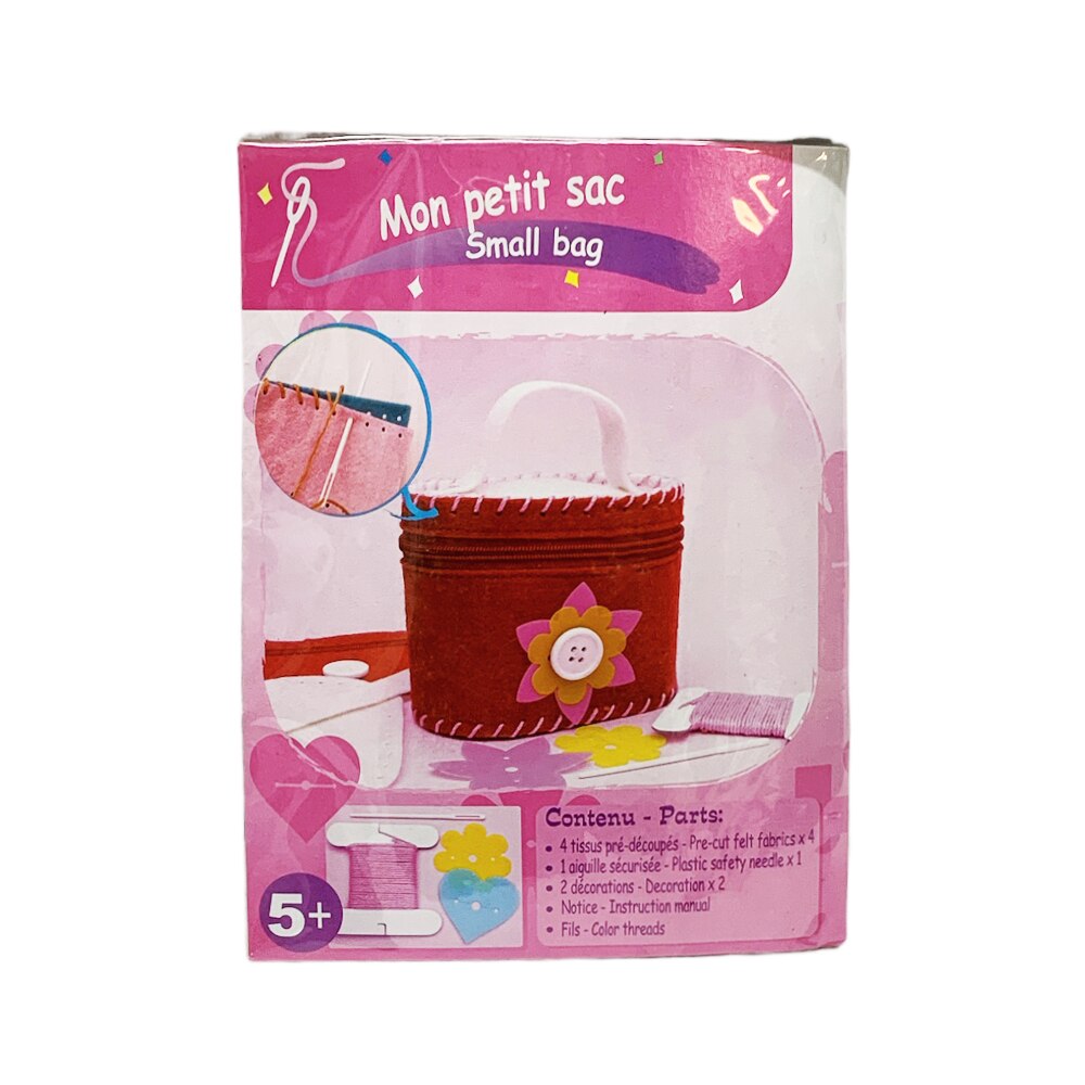 Kit creativ Petit Jour Paris Geanta DIY pentru copii, Tehnica simpla de ...