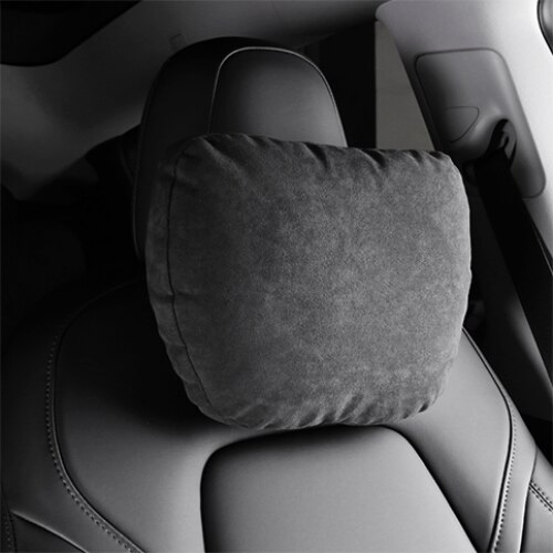 Perna tetiera auto, pentru cap sau gat, prindere dubla, 30 x 22 cm ...